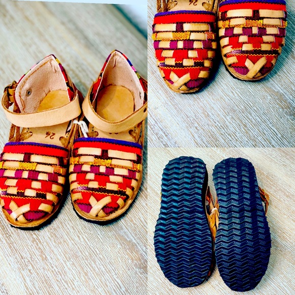 Shoes | Little Girl Leather Huaraches Various Colorssize | Poshmark